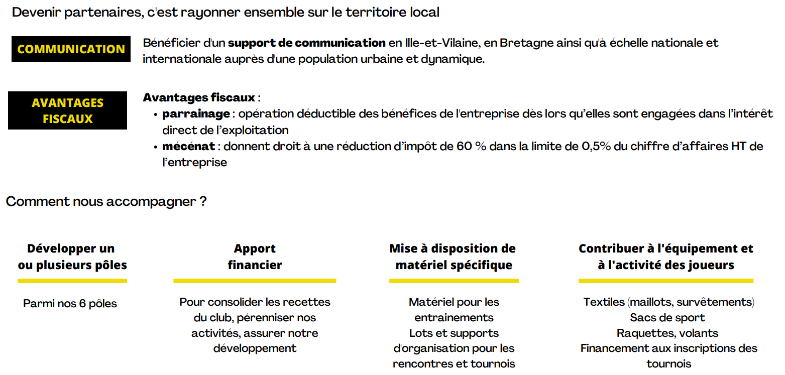 Devenir Partenaire ! - Site du FIB