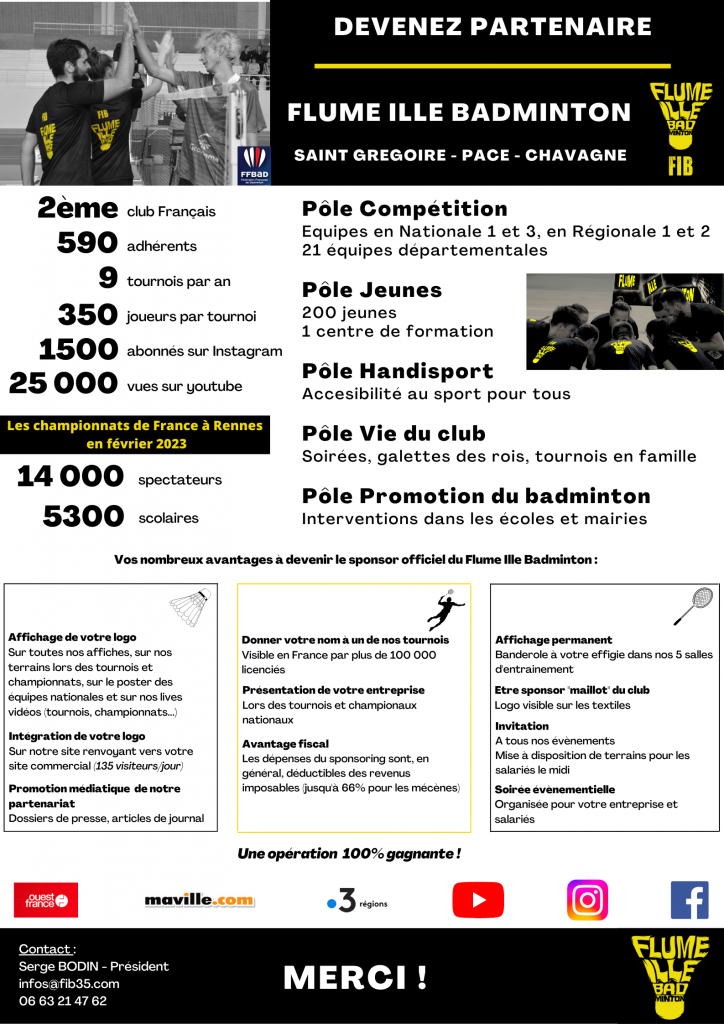 Devenir Partenaire ! - Site du FIB